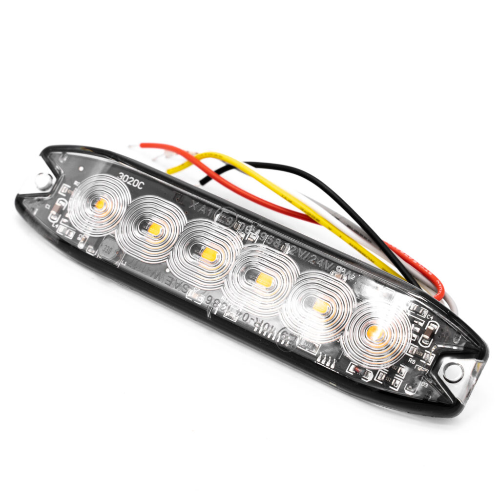 Led Blitzer Orange